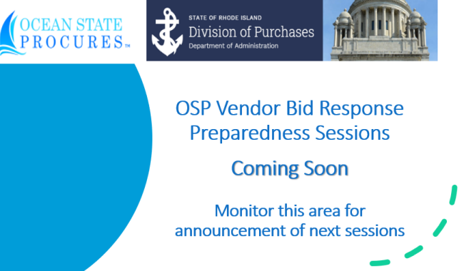 Ocean State Procures (OSP) | Rhode Island Division of Purchases Ocean State Procures (OSP) | Rhode Island Division of Purchases
